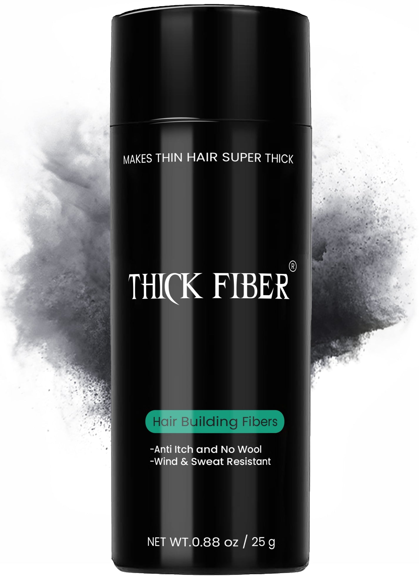 THICK FIBER Hair Building Fibers – Hair Loss Concealer for Thinning ...