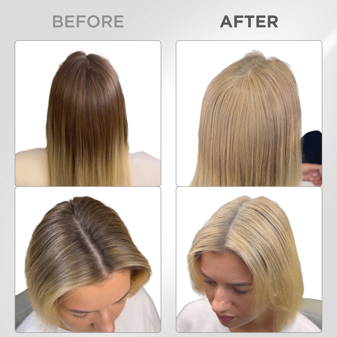 THICK FIBER Root Touch Up & Hairline Powder with Brush (Dark Brown ...